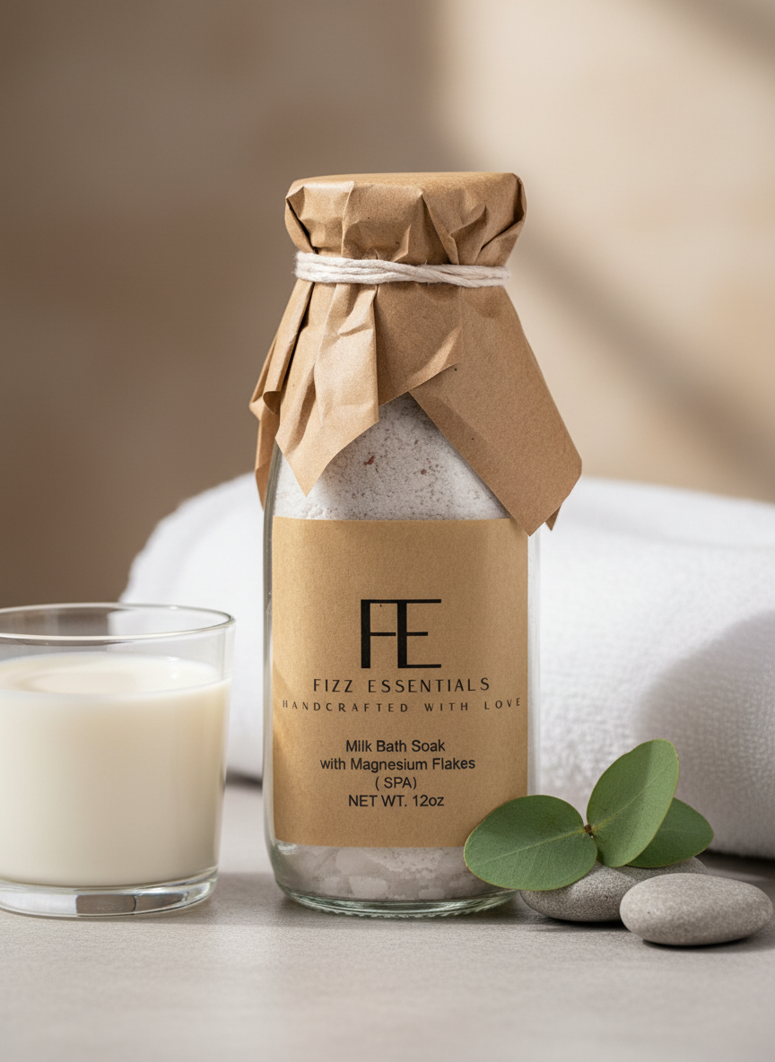 Magnesium Milk Bath Soak – Fizz Essentials